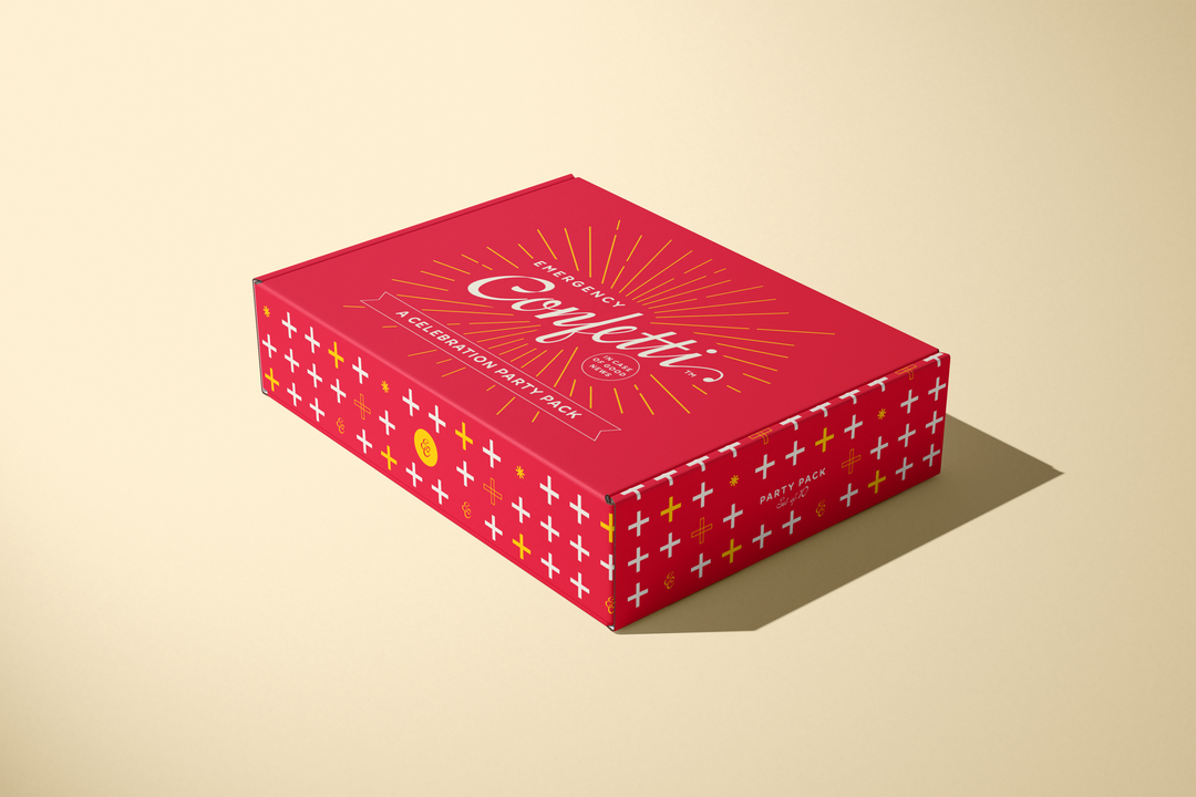 Red/Yellow Party Pack – Emergency Confetti